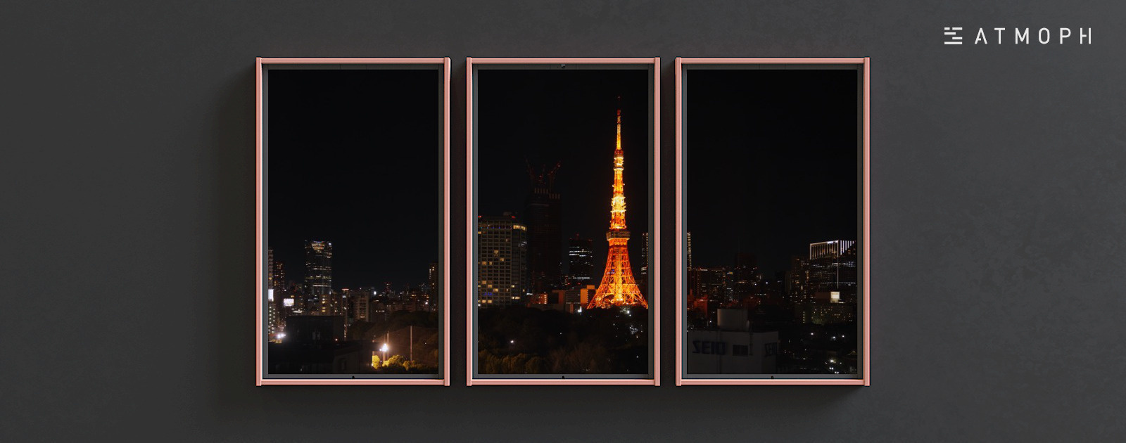 Tokyo Tower at Night 1, Tokyo | Atmoph Window